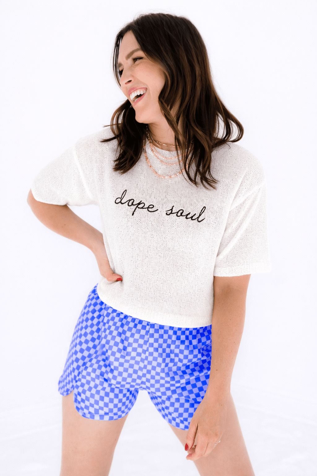 Cheyenne Athleisure Checkered Shorts – Girl Code Couture